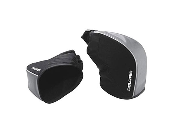 Universal Formed Snowmobile Handlebar Gauntlets - Black – Polaris Parts ...